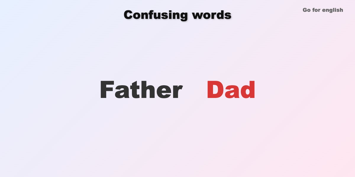 Father vs Dad: Understanding the Differences and Importance in ...
